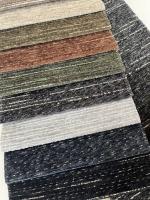 China 430gsm polyester upholstery home textile chenille fabric for sofa for sale