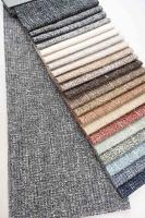 China 100%Polyester  Textured Linen like Fabric For Sofa for sale