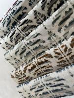 China 430GSM Fern leaf abstract Jacquard woven fabric for sofa for sale