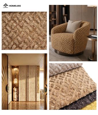 China Brushed Velvet Fabric For Upholstery for sale