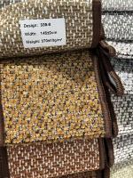 China 370gsm two color tone chenille sofa fabric for sale