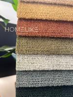 China 440GSM Knitted boucle velvet fabric for sofa for sale