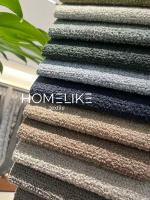 China 440GSM Knitted boucle velvet fabric for sofa for sale