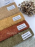 China 440GSM Knitted boucle velvet fabric for sofa for sale