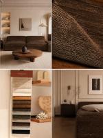 China Naja｜Speckled Horizontal‑Rib Chenille Upholstery Fabric for sale