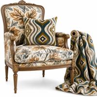 China Luxury Jacquard Cut Pile Velvet Fabric, Heavy Weight Furniture Upholstery Fabric for Sofa for sale