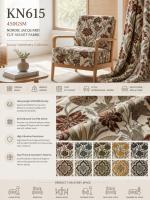 China Polyester Jacquard Velvet Sofa Fabric 450GSM 142CM Upholstery for sale