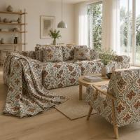 China Polyester Jacquard Velvet Sofa Fabric 450GSM 142CM Upholstery for sale