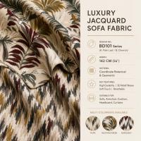 China Wholesale Jacquard Cut Velvet Upholstery Fabric  Velvet Fabric For Sofa Chair Home Textile for sale