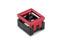 China Open Top Programming IC Test Socket High Temperature 130°C for BGA QFN CSP Packages with 30K-50K Insertion Cycles for sale