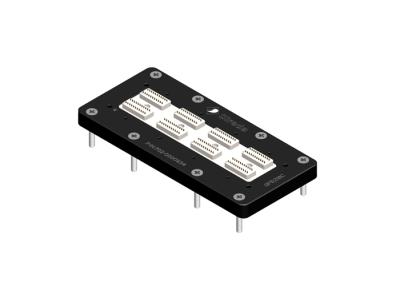 China Multi DUT Socket Simultaneous IC Test Sockets for 4-16+ Device Parallel Testing with 50Ω Impedance for sale