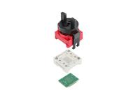 China eMMC Test Socket BGA100 BGA153 Zero Footprint Design 10,000+ Cycles for Memory Chip Testing for sale
