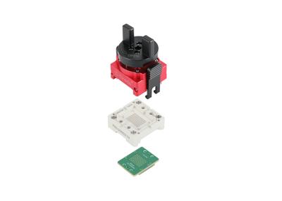 China eMMC Test Socket BGA100 BGA153 Zero Footprint Design 10,000+ Cycles for Memory Chip Testing for sale