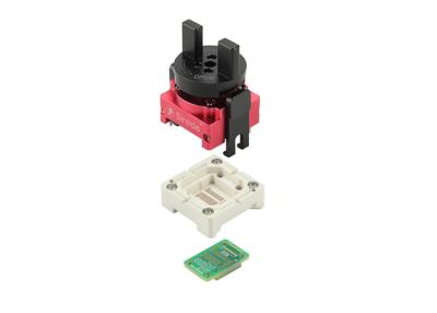 China BGA221 eMCP Test Socket - Zero Footprint Design with 0.5mm Pitch and 10,000+ Cycles for sale