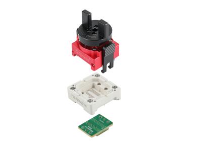 China Zero Footprint Memory Test Socket for DDR3/DDR4/DDR5 with BGA254 Compatibility and Space-Saving Interposer Design for sale