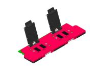 China DDR4 X16 Test Adapter for Memory IC Testing with 0.8mm BGA and 16-bit Compatibility for sale