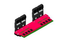 China DDR5 X8 Test Adapter BGA82 0.8mm for Memory IC Testing with PC Motherboards for sale