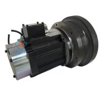 China 1.1 Kw Electric Wheel Drive 1200nm Planetary Gearbox with Multiple Disc Brakes HFTE01 for sale