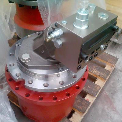 China Dana Brevini Ctu3700 Travel Track Drive 70000nm Planetary Gearbox Multiple Disc Brakes for sale