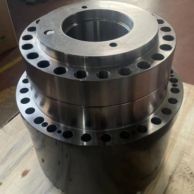 China Three-Step 100000nm Fat 650 Track Drive Planetary Gearbox with Two Motor Connections for sale