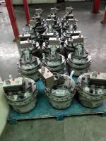 China Three-Step 100000nm Fat 650 Track Drive Planetary Gearbox with Two Motor Connections for sale