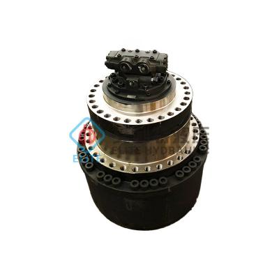 China Easy Assembly Planetary Gearbox 60000nm Hydraulic Winch Drive with Two Motor Connections for sale