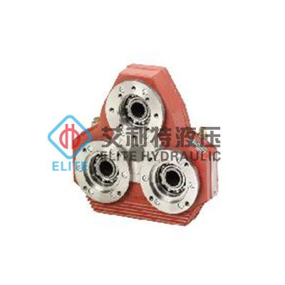 China Customized HFT420-3N Electric Motor Power Distribution Gearbox Multiple Pad Pump Drives for sale