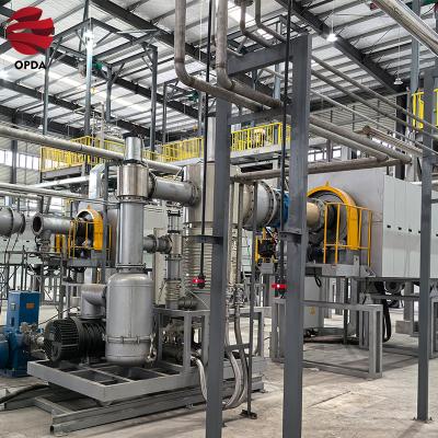 China Refractory Lining Tilting Rotary Calcination Furnace High Thermal Efficiency Mass Production for sale