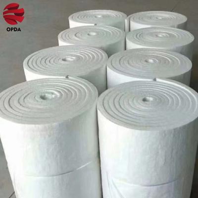 China Hot Melt Spinning Process Refractory Ceramic Fiber Blanket Low Thermal Conductivity Excellent Tensile Strength for sale