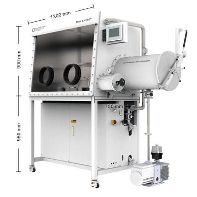 China 1ppm Glove Box With Water Oxygen Purification System Laboratory for sale