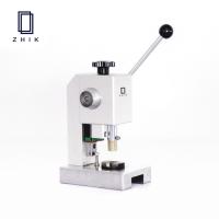 China 0.01mm Precision Disc Punching Machine , Coin Cell Disc Cutter With Standard for sale