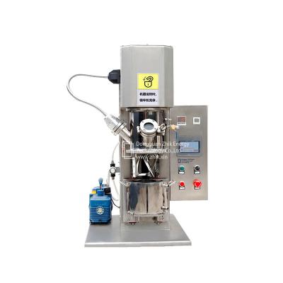China double planetary Tri Shaft Mixer , 1L blender mixing machine for Battery Electrode for sale