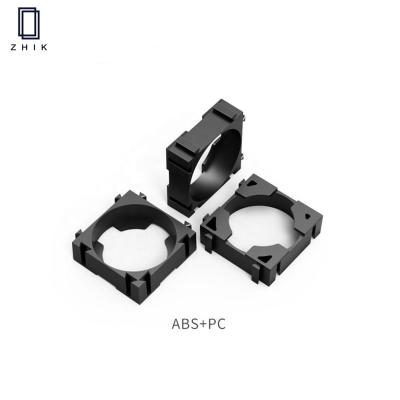 China 1P 2P 3P Li Ion Cell Holder Cylindrical , Plastic 18650 Battery Holder for sale