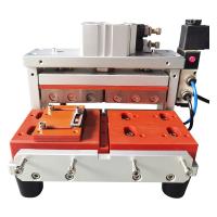 China Lithium Battery Tab Cutting Machine For Mobile Phone Battery Pack 25W 220V for sale