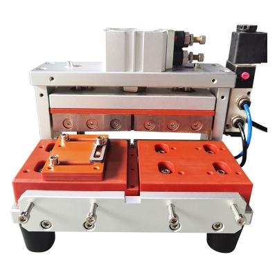 China Lithium Battery Tab Cutting Machine For Mobile Phone Battery Pack 25W 220V for sale