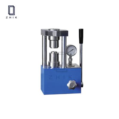China Laboratory Coin Cell Battery Crimping Machine For CR2016 CR2025 CR2032 for sale