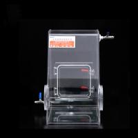 China Benchtop Transparent Plexiglass Box With Gloves Vacuum For Lab Research for sale