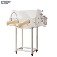 China Negative Pressure vacuum chamber with gloves for Pharmaceutical Chemical for sale