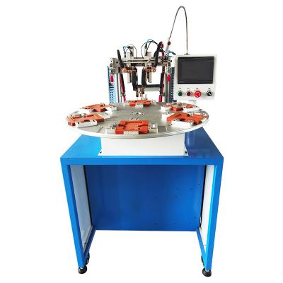 China turntable Automatic Spot Welder for Polymer battery 220V 50Hz for sale