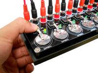 China 8 Channels Lithium Ion Battery Testing Equipment 4.2mm Wire Polypropylene Material for sale