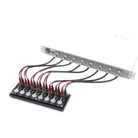 China 8 Channels Lithium Ion Battery Testing Equipment 4.2mm Wire Polypropylene Material for sale
