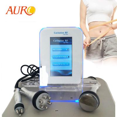 China 3 In 1 Ultrasonic Cavitation Slimming Machine Multifunctional Skin Rejuvenation for sale