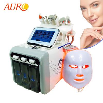China H2O2 RF Hydrafacial Portable Hydro Dermabrasion Machine 7 In 1 Jet Peel for sale