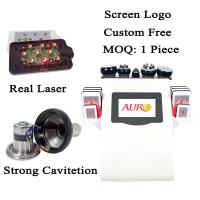 China Fat Cavitation Lipolaser Slimming Beauty Machine 40Khz RF 6 In 1 Multi Function for sale