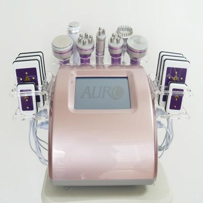 China Bipolar 40K Vacuum Weight Loss Machine 9 In 1 Lipo Laser Slimming Instrument for sale
