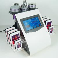 China Vacuum 6 In 1 Body Lipolaser Slimming Machine 40KHz Purple For Weight Loss for sale