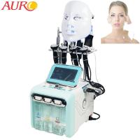 China 9 In 1 RF Oxygen Skin Care Machine H2O2 Hydrafacial Dermabrasion Device for sale