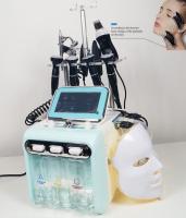 China 9 In 1 RF Oxygen Skin Care Machine H2O2 Hydrafacial Dermabrasion Device for sale