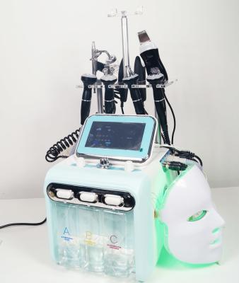 China 9 In 1 Hydra Facial Wrinkle Removal machine Multifunctional For Skin Tighten for sale
