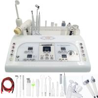 China 8 In 1 Ultrasonic Multifunctional Facial Machine Galvanic Vacuum Skin Tag Removal for sale